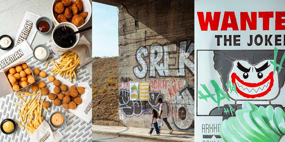 New entry: Στο Jokerman απολαμβάνεις το ζουμερό burger σου μέσα σε σπηλιά